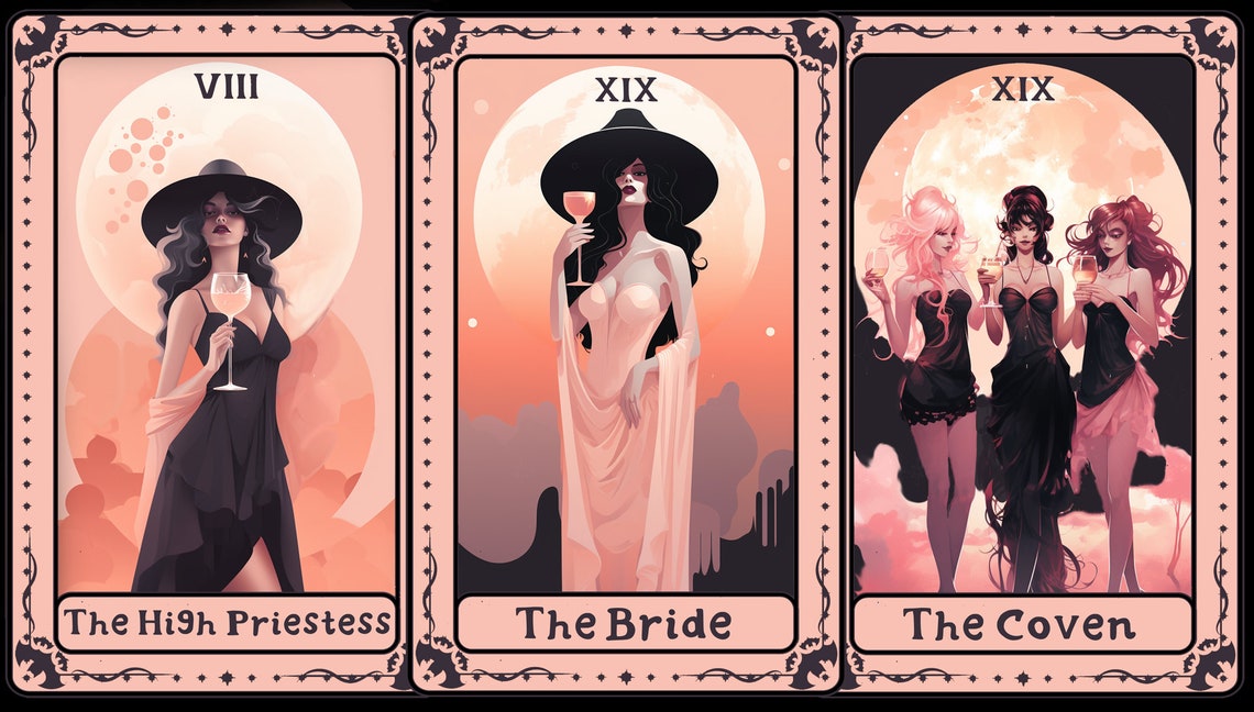 Bachelorette Shirts Witch Bride Tarot Bridesmaid Tarot Shirt Witchy ...