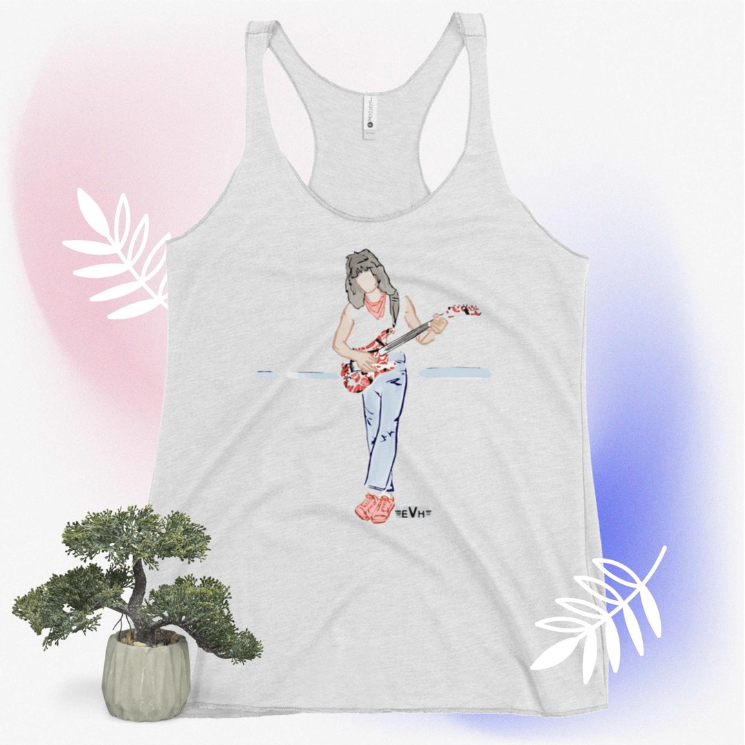 Eddie Van Halen - Artist Series - Women's Tank - Etsy
