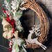 Reindeer Christmas Wreath Grapevine Christmas Wreath - Etsy