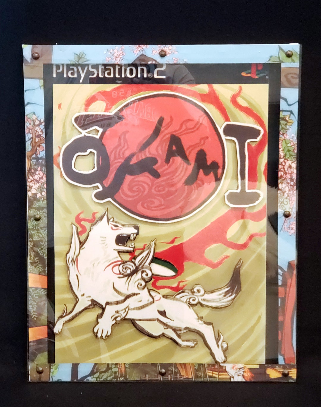 16 X 20-3D Framed Art Design of Okami (PS2) - Etsy