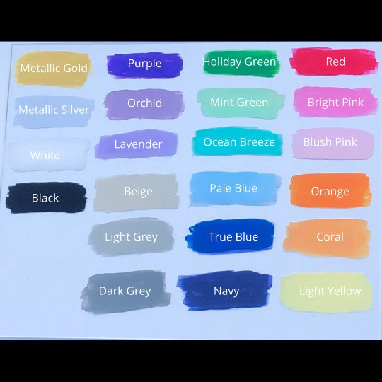 Custom Hand-painted Last Name Reverse Canvas Custom Family | Etsy