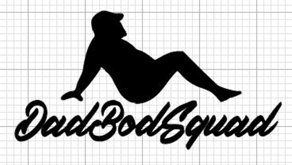 Dad Bod Squad Dad Bod Decal Dad Bod Sticker Dad Bod Etsy