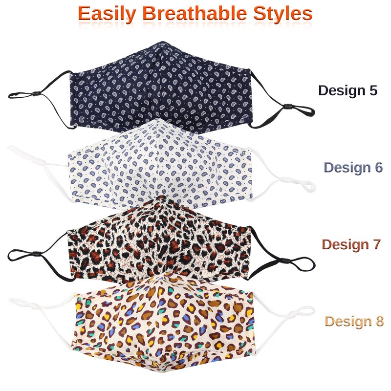 Cheetah Face Mask - Etsy