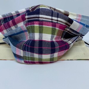 Madras Face Mask - Etsy