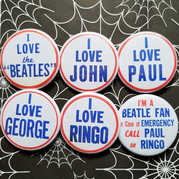 Beatles Pins - Etsy