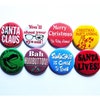 Christmas Kids Pin Back Buttons. Set of 10. 3 Pin Sizes to Choose From ...