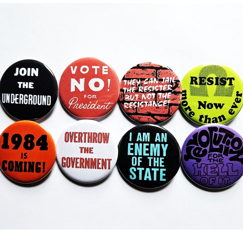 Political Button - Etsy