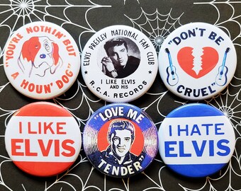 Elvis Presley Pin - Etsy