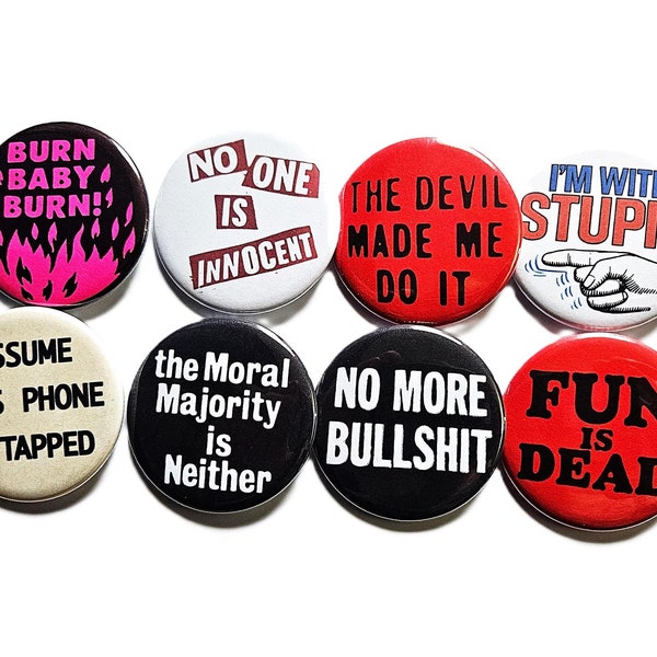 Funny Pinback Button - Etsy