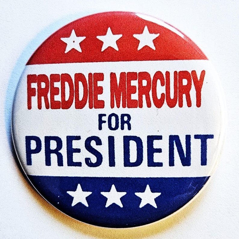 Rockers for President Buttons Magnets & Bottle Openers. Set 03 - Etsy