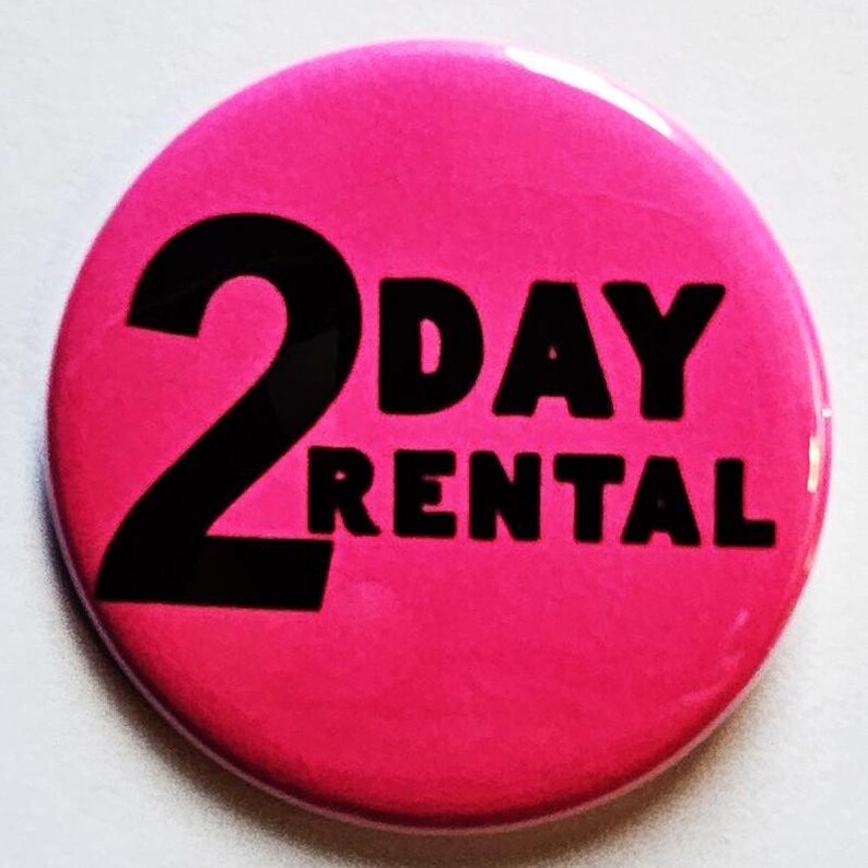 Video Rental Sticker Buttons Magnets & Bottle Openers. Set 03 - Etsy