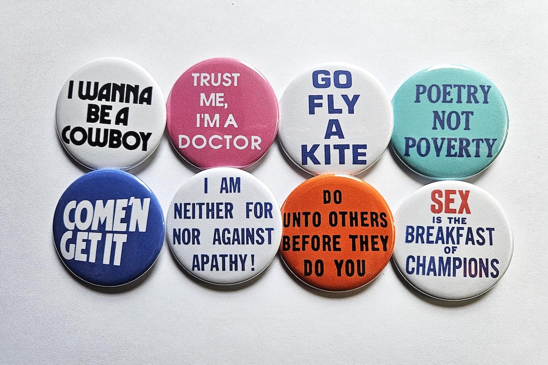 Vintage Reproduction Buttons Magnets & Bottle Openers. Set 19 - Etsy