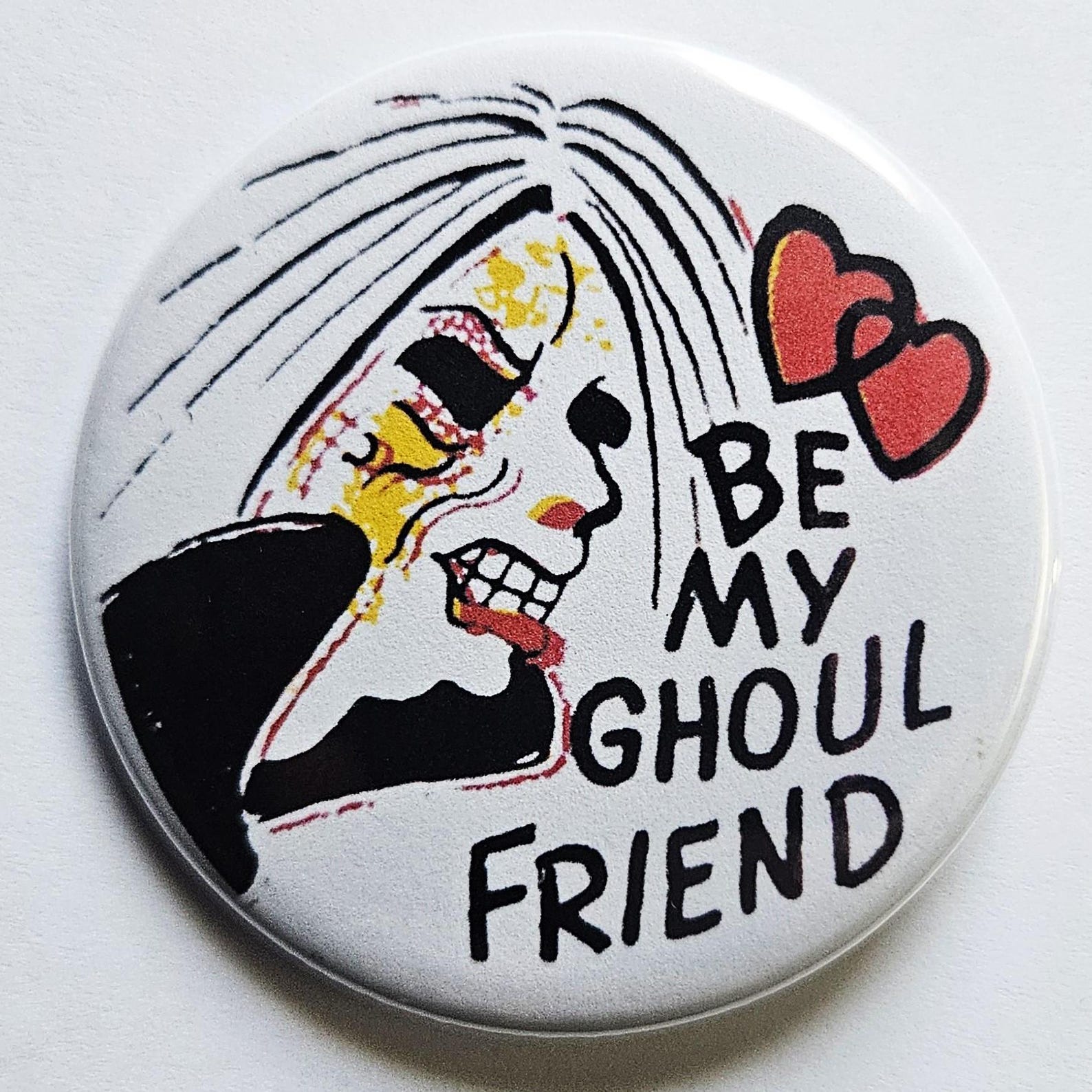 Vintage Reproduction Buttons Magnets & Bottle Openers. Horror Set 02 - Etsy