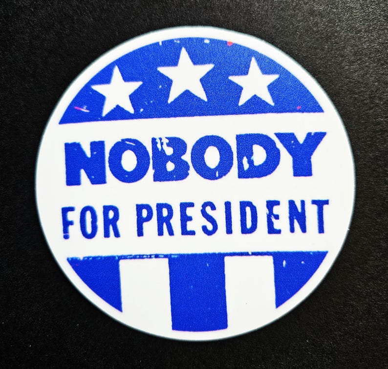 Vintage Reproduction Political Vinyl Stickers 3inch - Etsy