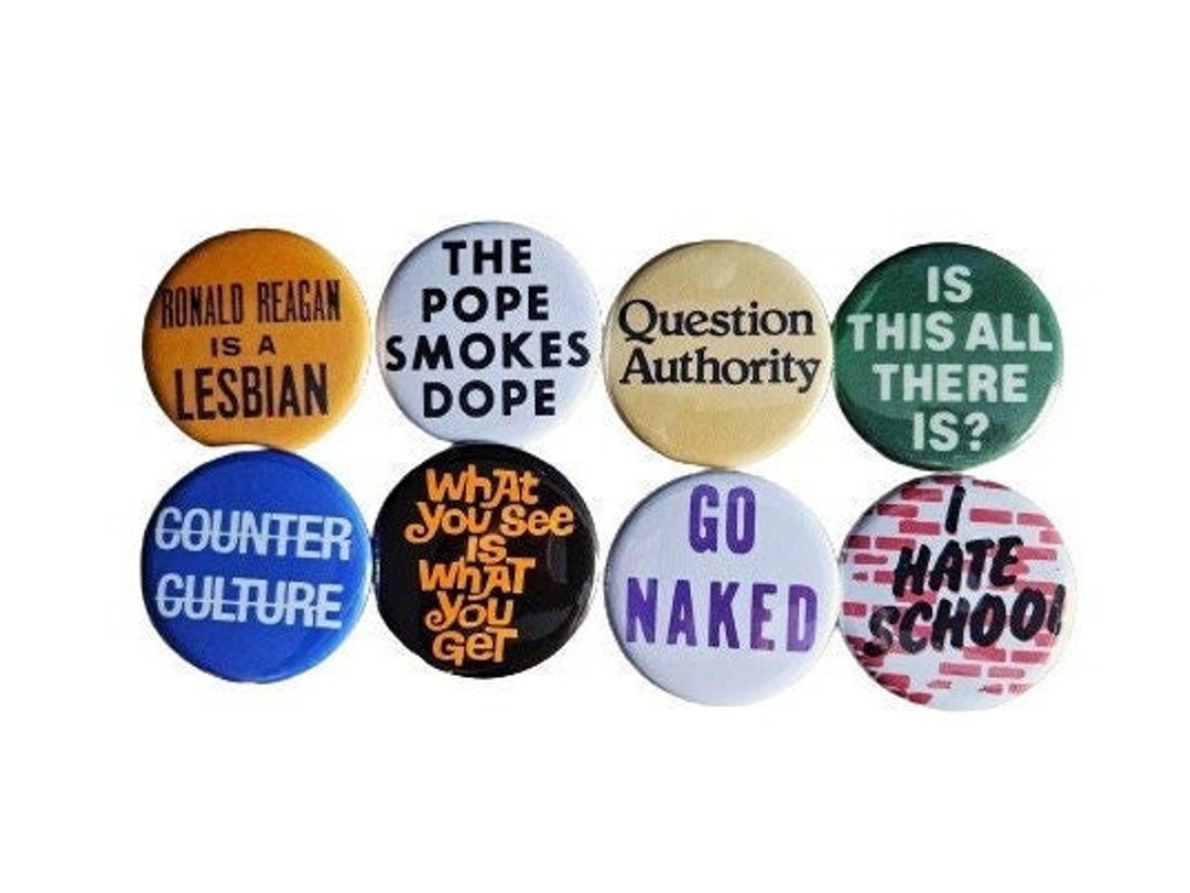 Vintage Reproduction Pinback Buttons And Bottle Openers Set 001 Etsy