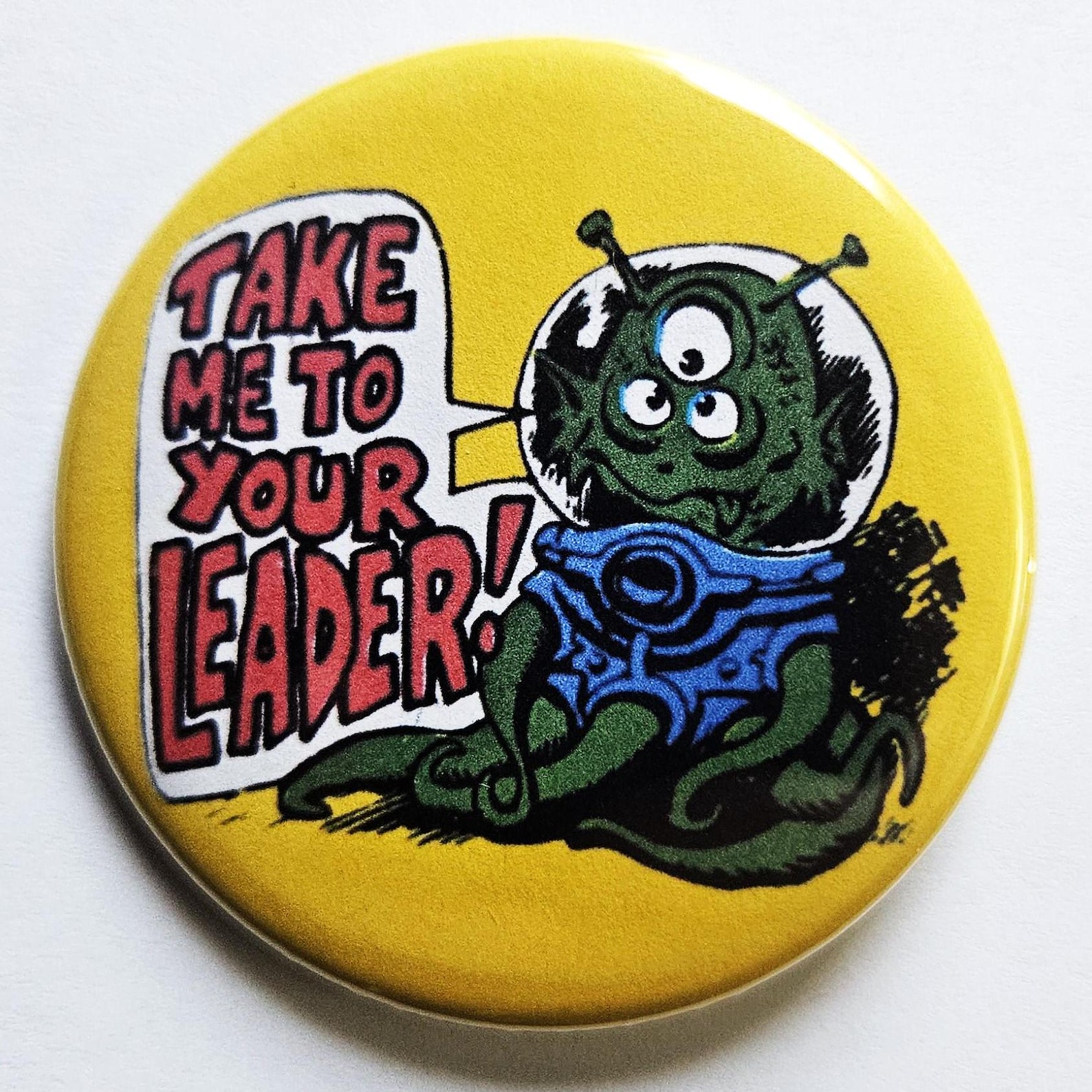 Vintage Reproduction Buttons Magnets & Bottle Openers. Horror Set 02 - Etsy