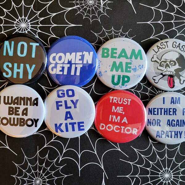 Pinback Button Set - Etsy