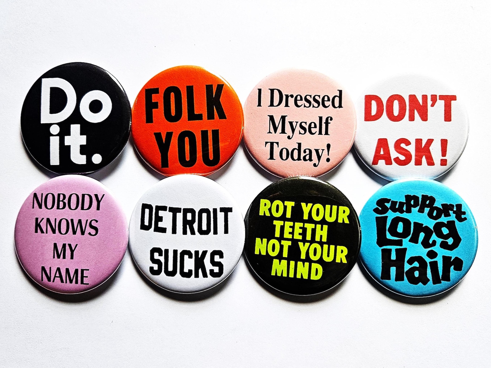 Vintage Reproduction Buttons Magnets & Bottle Openers. Set 07 - Etsy