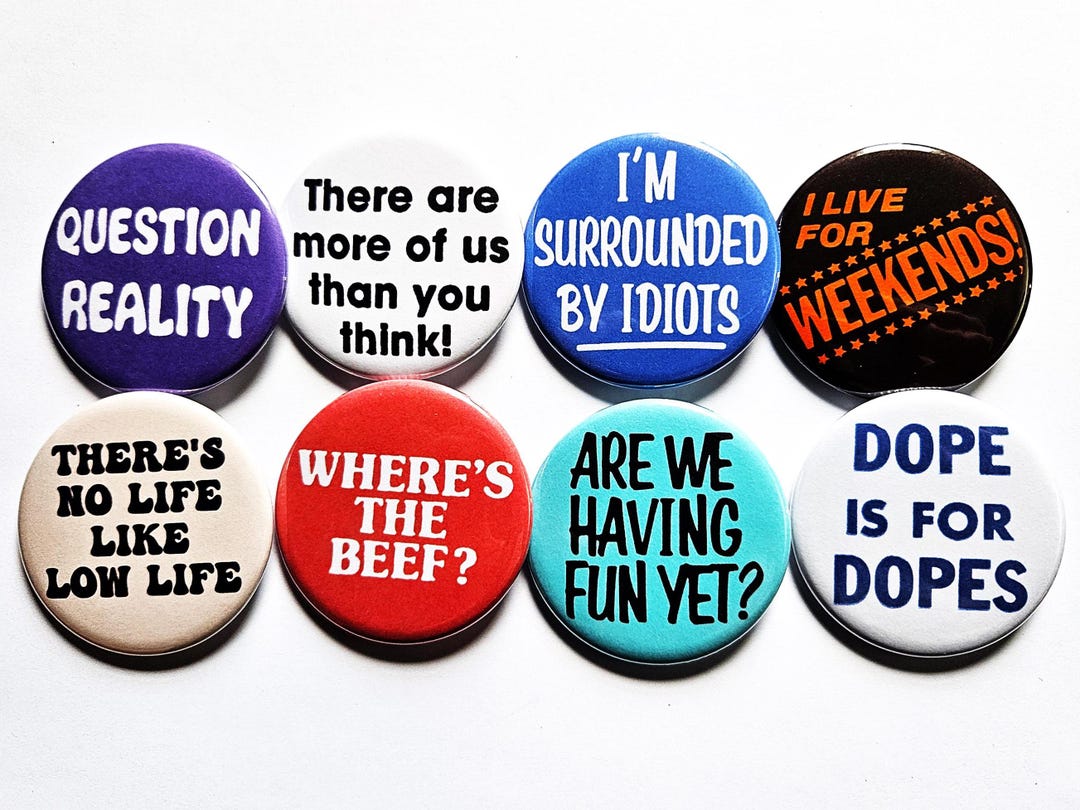 Vintage Reproduction Buttons Magnets & Bottle Openers. Set 08 - Etsy