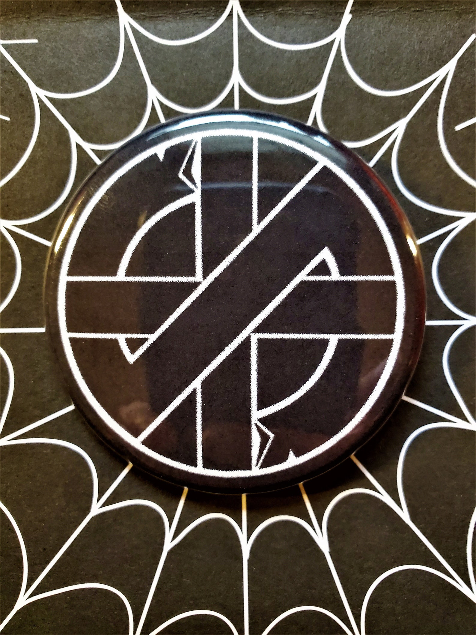 Crass 225 Pin Back Punk Rock Buttons Etsy