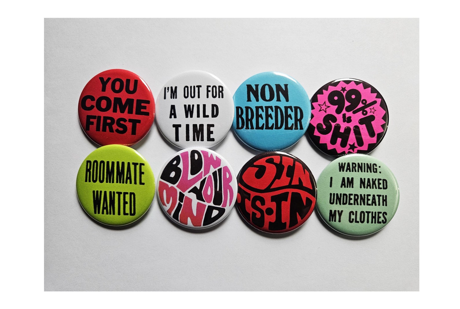 Vintage Reproduction Buttons Magnets & Bottle Openers. Set 25 - Etsy