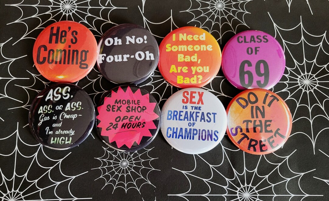 Vintage Reproduction Pinback Buttons & Bottle Openers. Set 18 - Etsy