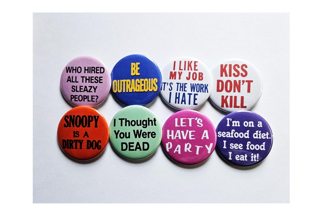 Vintage Reproduction Buttons Magnets & Bottle Openers. Set 31 - Etsy