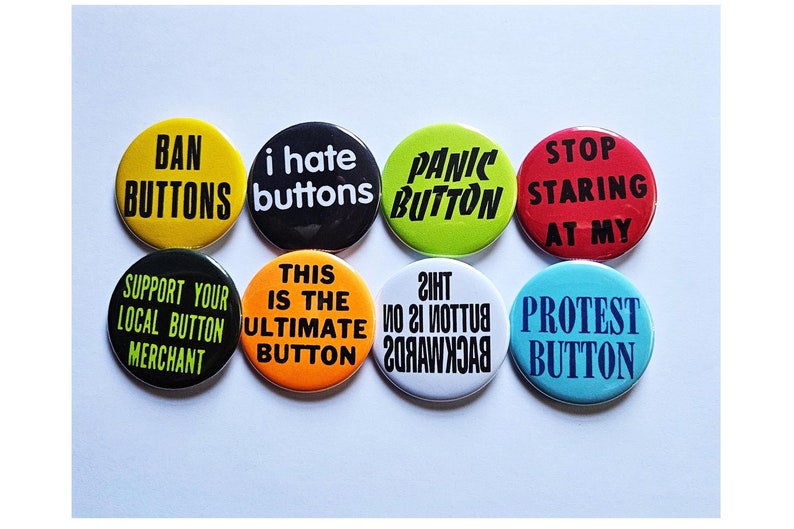 Vintage Reproduction Buttons Magnets & Bottle Openers. Button Set 01 - Etsy