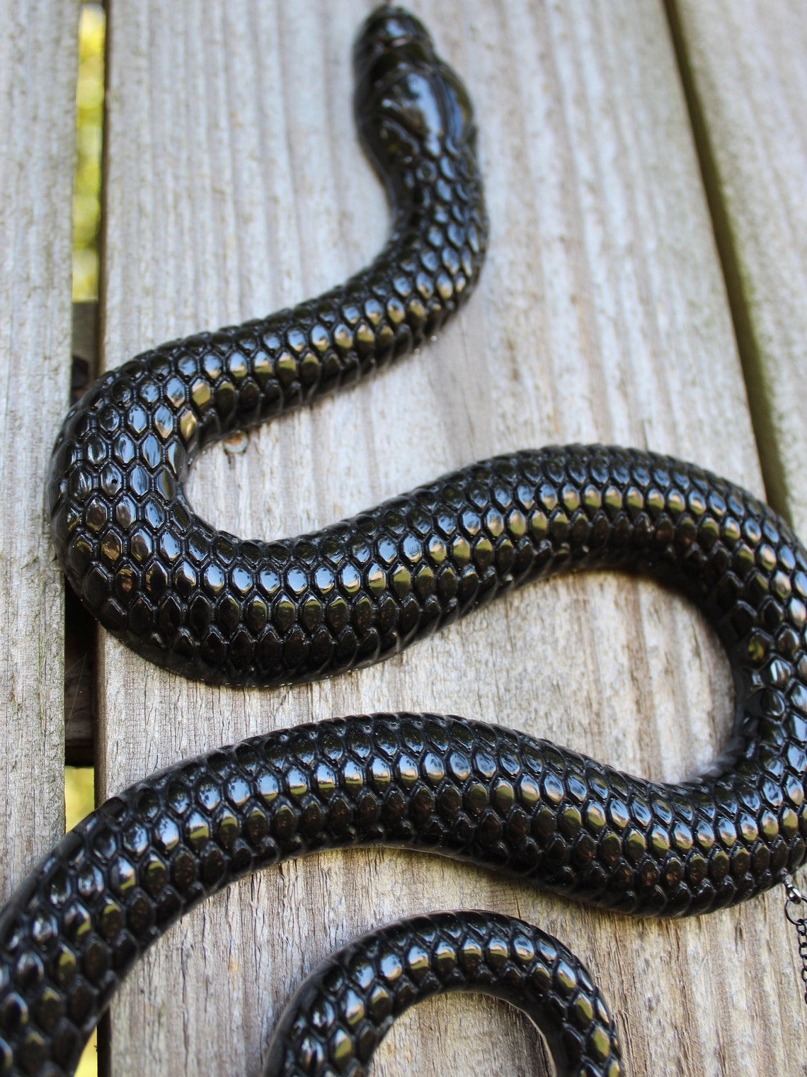 Snake Wall Decor Black Snake Wall Art Snake Lover Gift for - Etsy