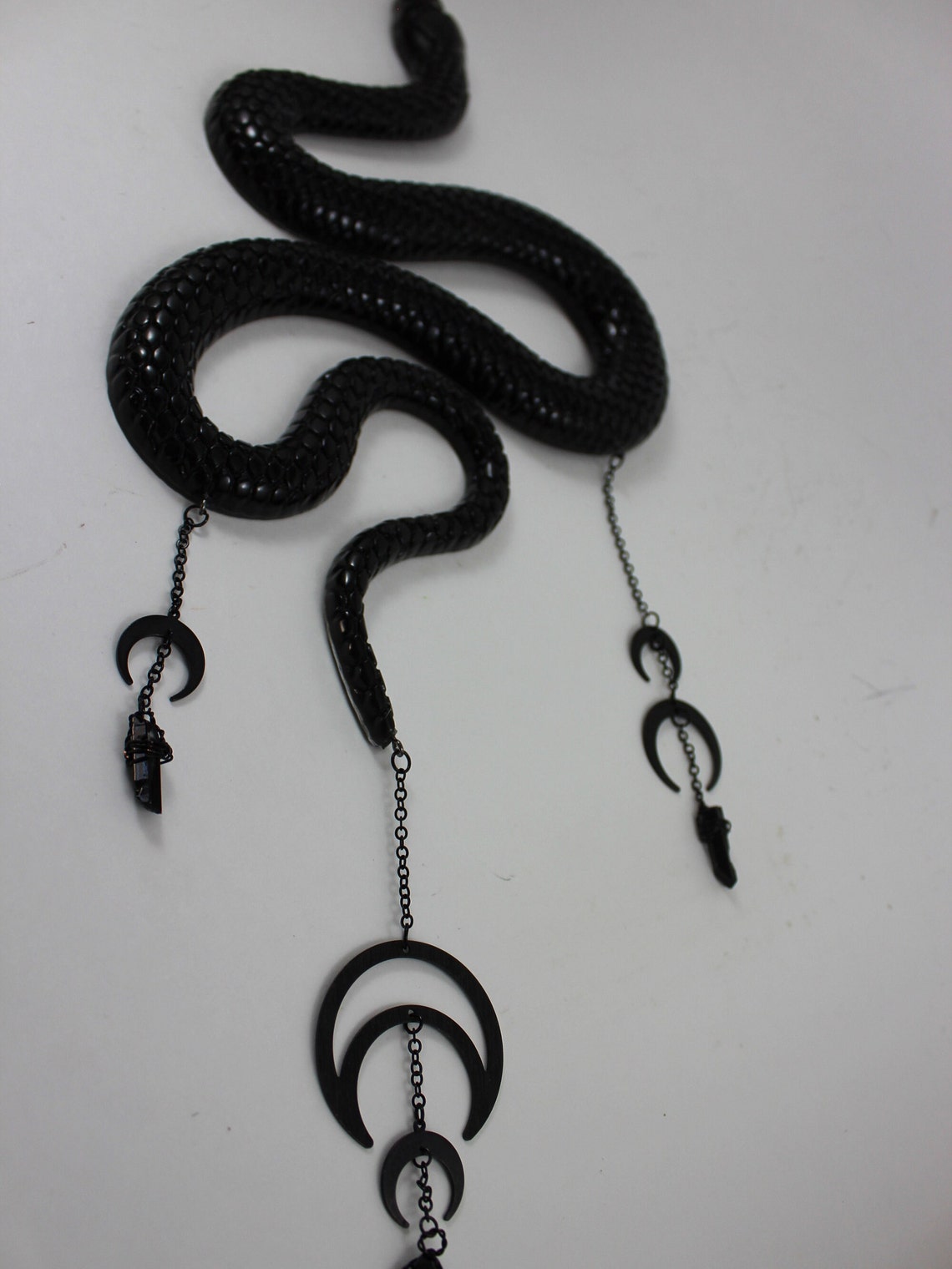 Snake Wall Decor Black Snake Wall Art Snake Lover Gift for - Etsy