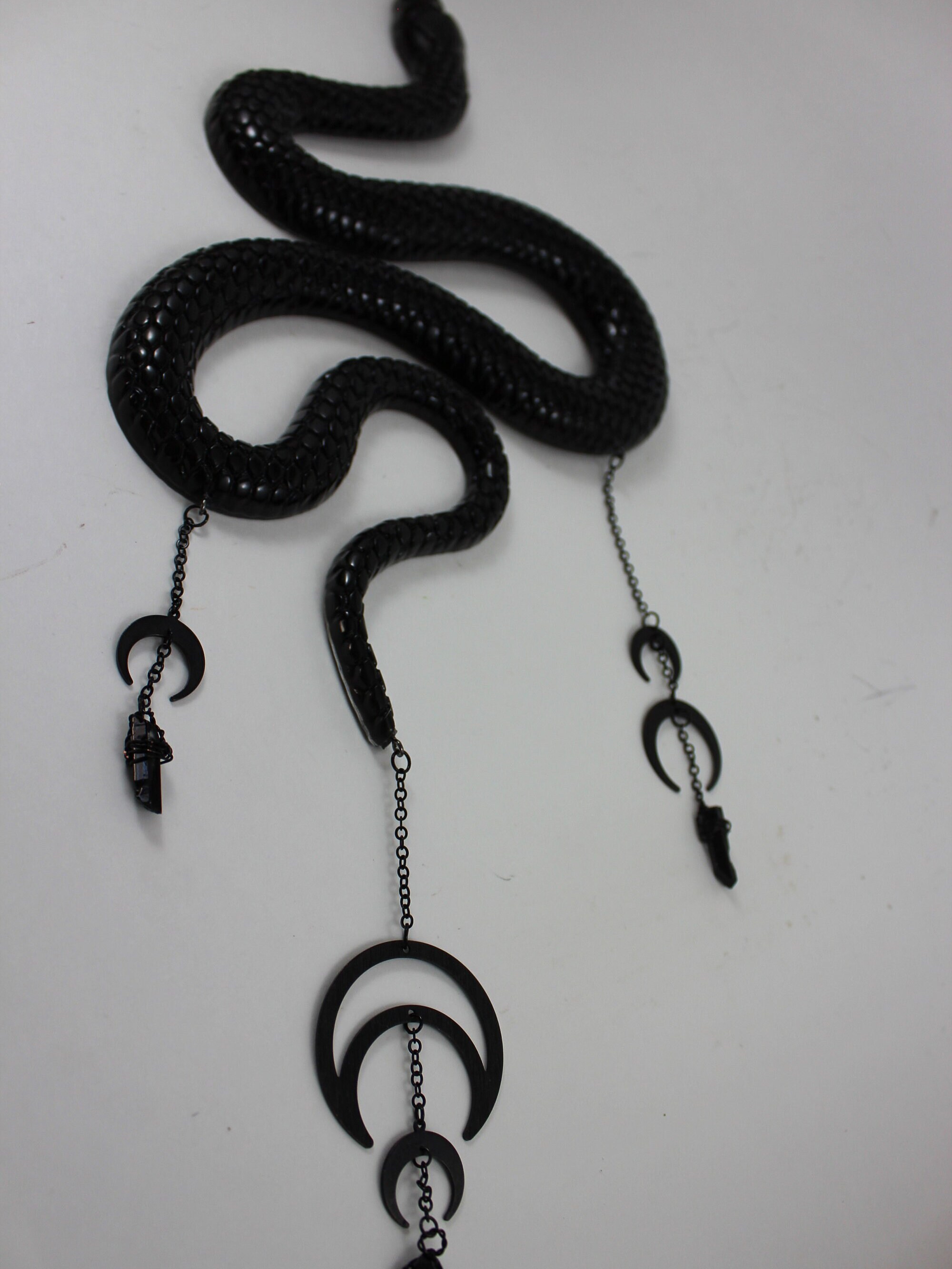 Snake Wall Decor Black Snake Wall Art Snake Lover Gift for - Etsy