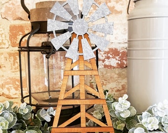 Rustic Windmill | Etsy