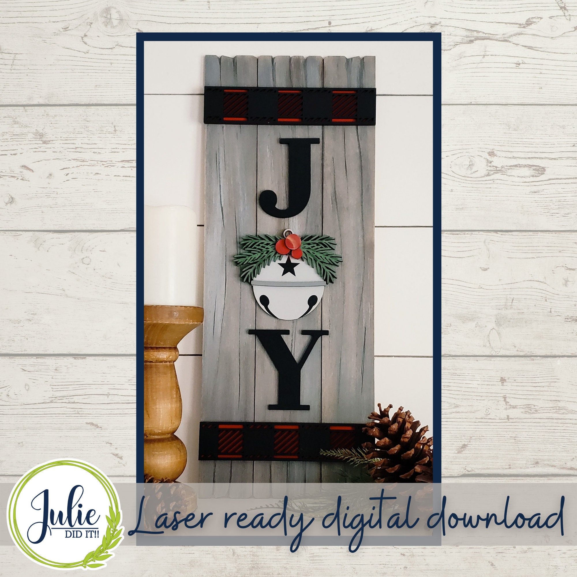 Joy Porch Leaner Instant digital download Drawing & Illustration Art ...
