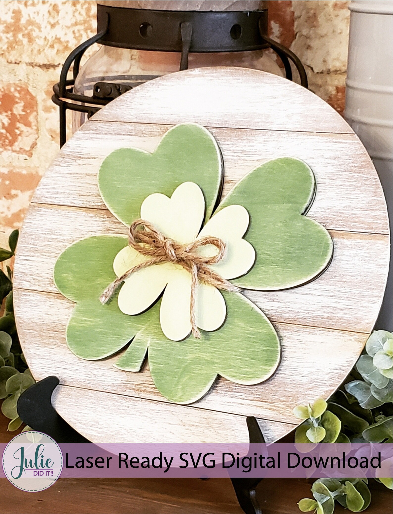 Instant Digital Download: Shamrock Sign | Etsy