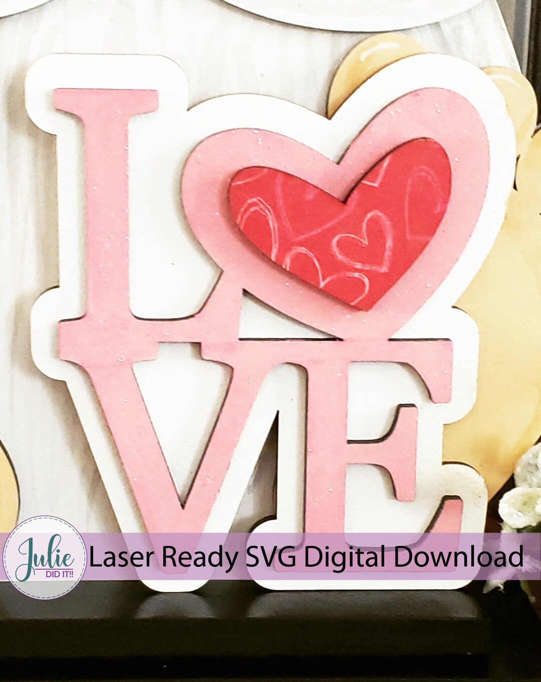 Instant Digital Download: Love Stacker Interchangeable Gnome Add-on ...