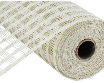 Poly Burlap Cream | Etsy