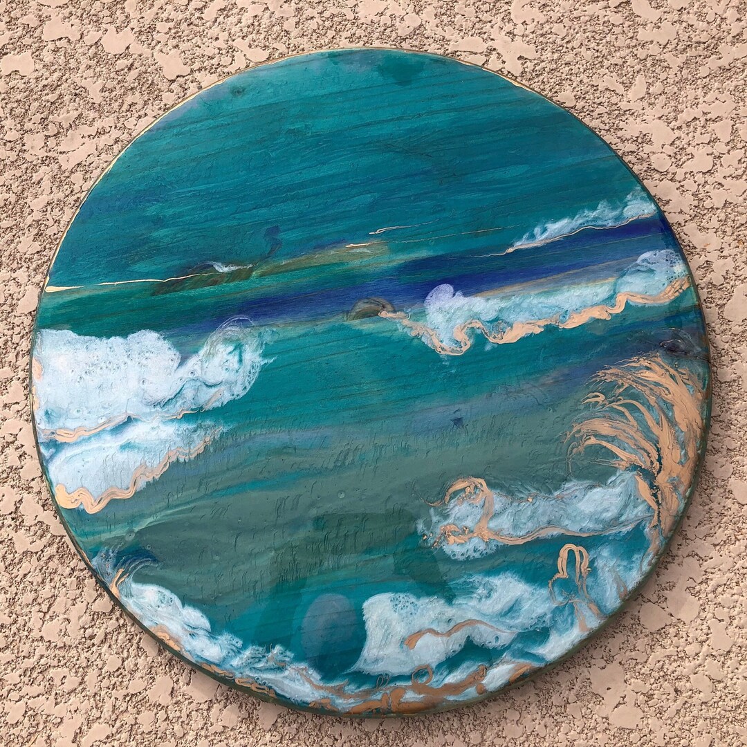 Abstract Ocean Art - Etsy