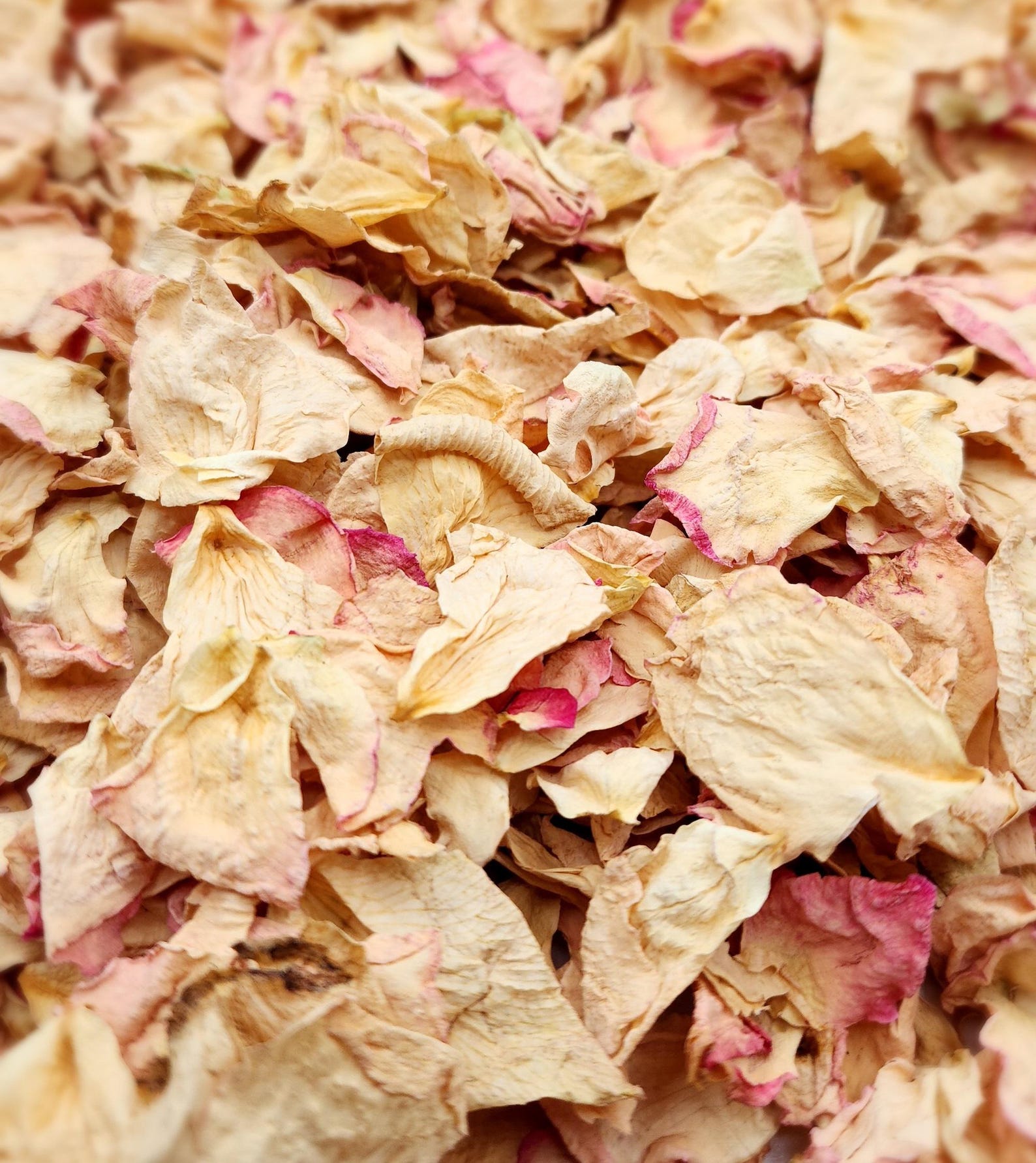 Natural Dried Rose Petals: Eco-friendly Wedding Confetti - Etsy