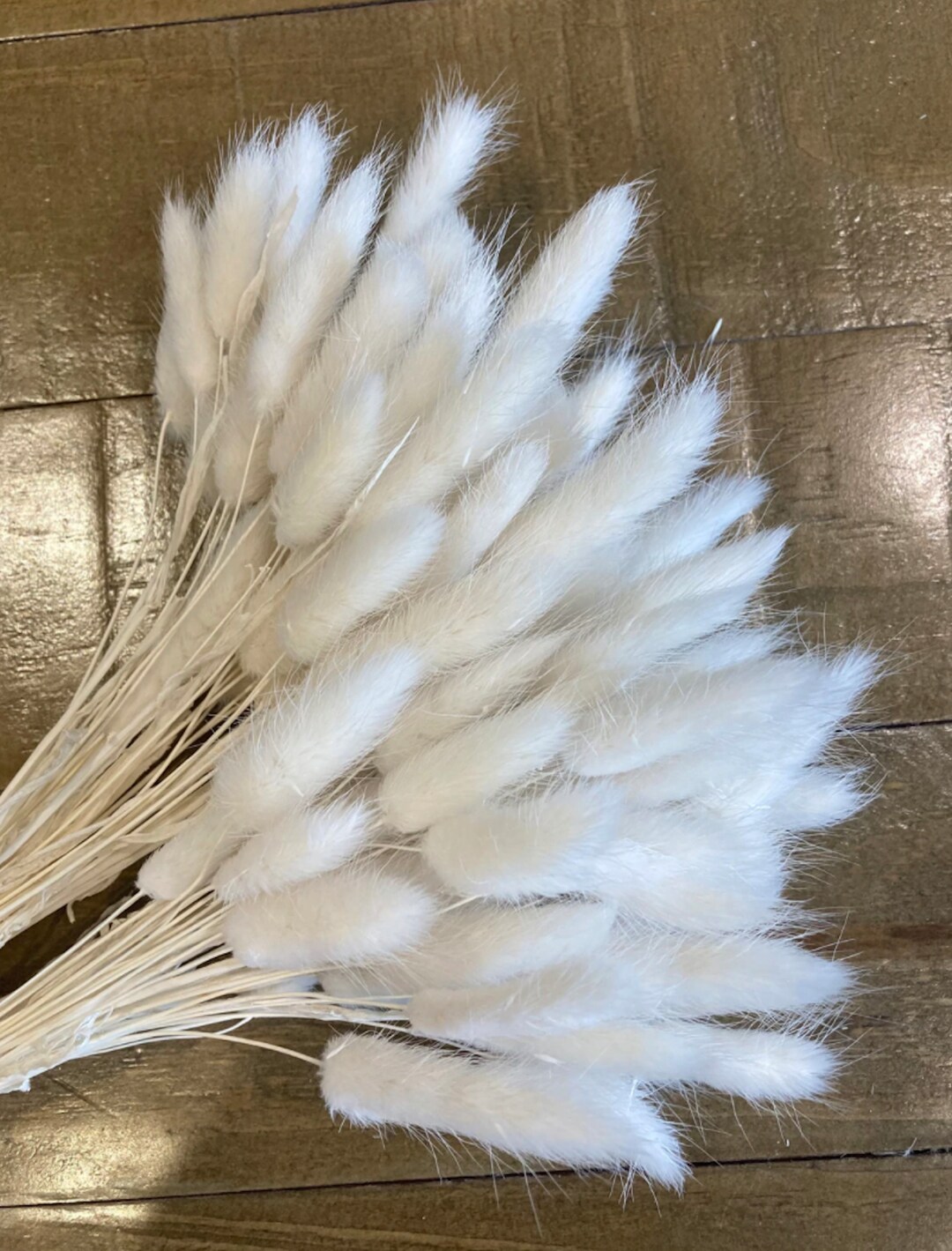 White Bunny Tails Rabbit Tails Dried Flowers Boho Home Decor Boho ...