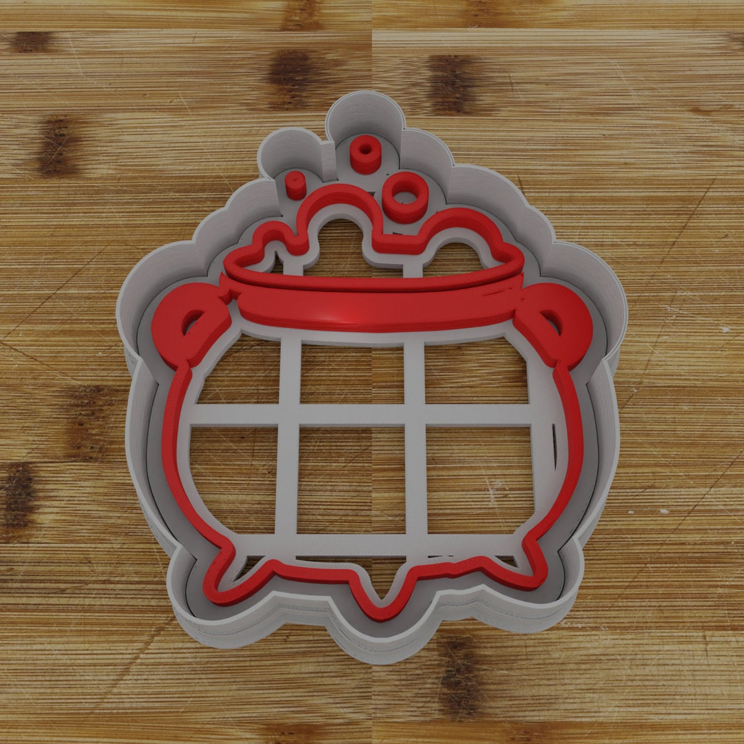 2 Pc. Cauldron Halloween Cookie Cutter and Embosser | Witch's Cauldron ...