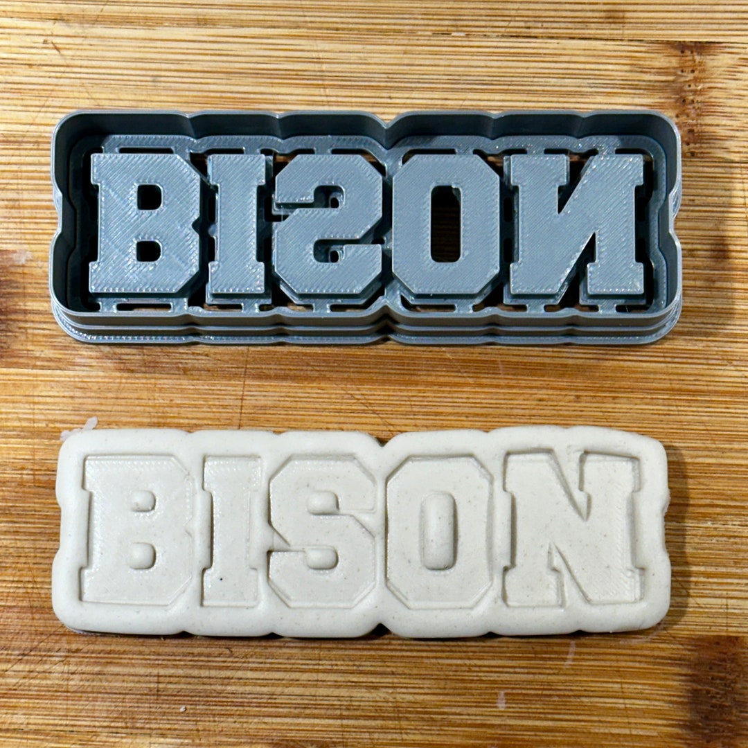 CUSTOM Name | Cookie Cutter & Stamp | Varsity Font - Etsy