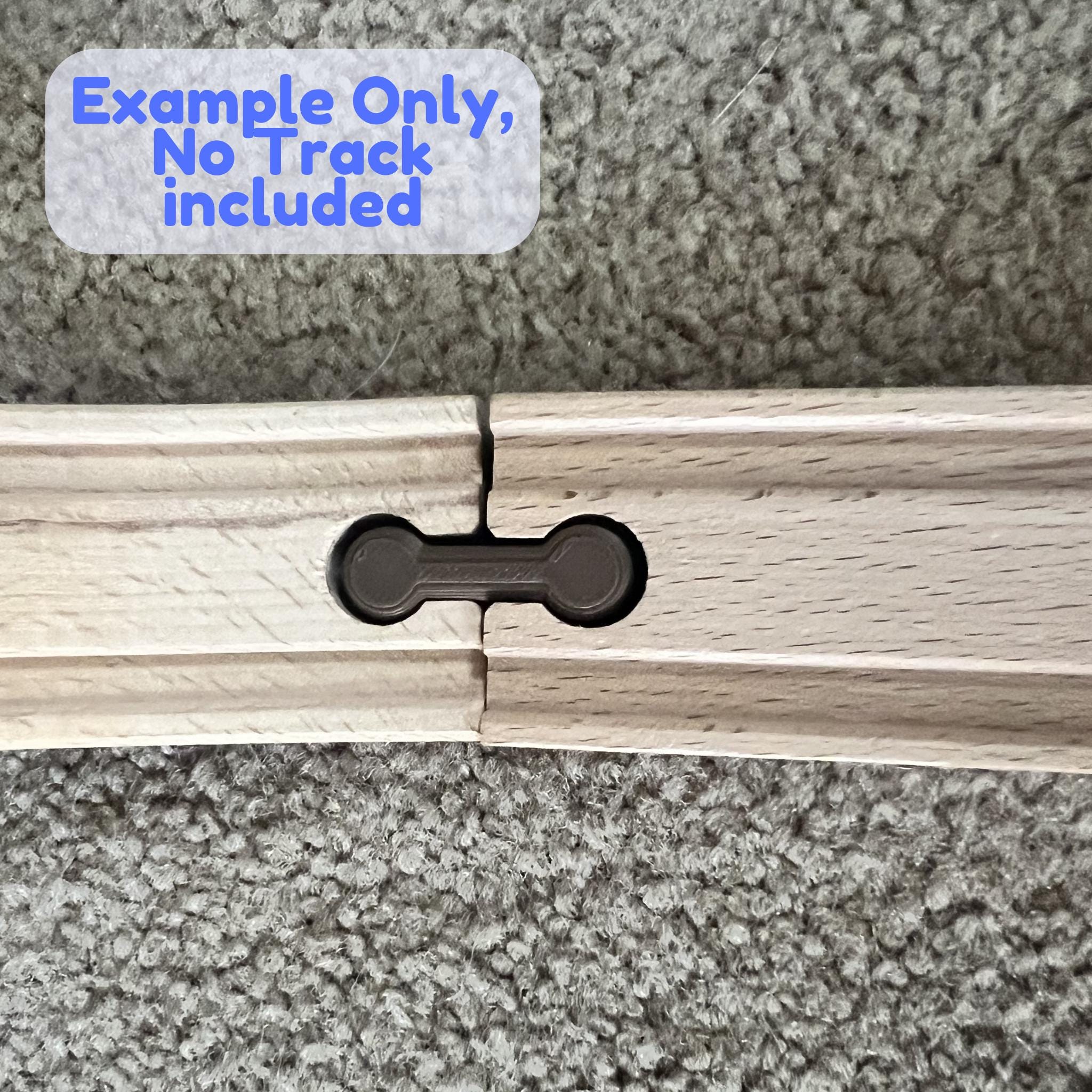 Wooden Train Track Adapter | Connects Two Female Tracks | Brio, Thomas ...