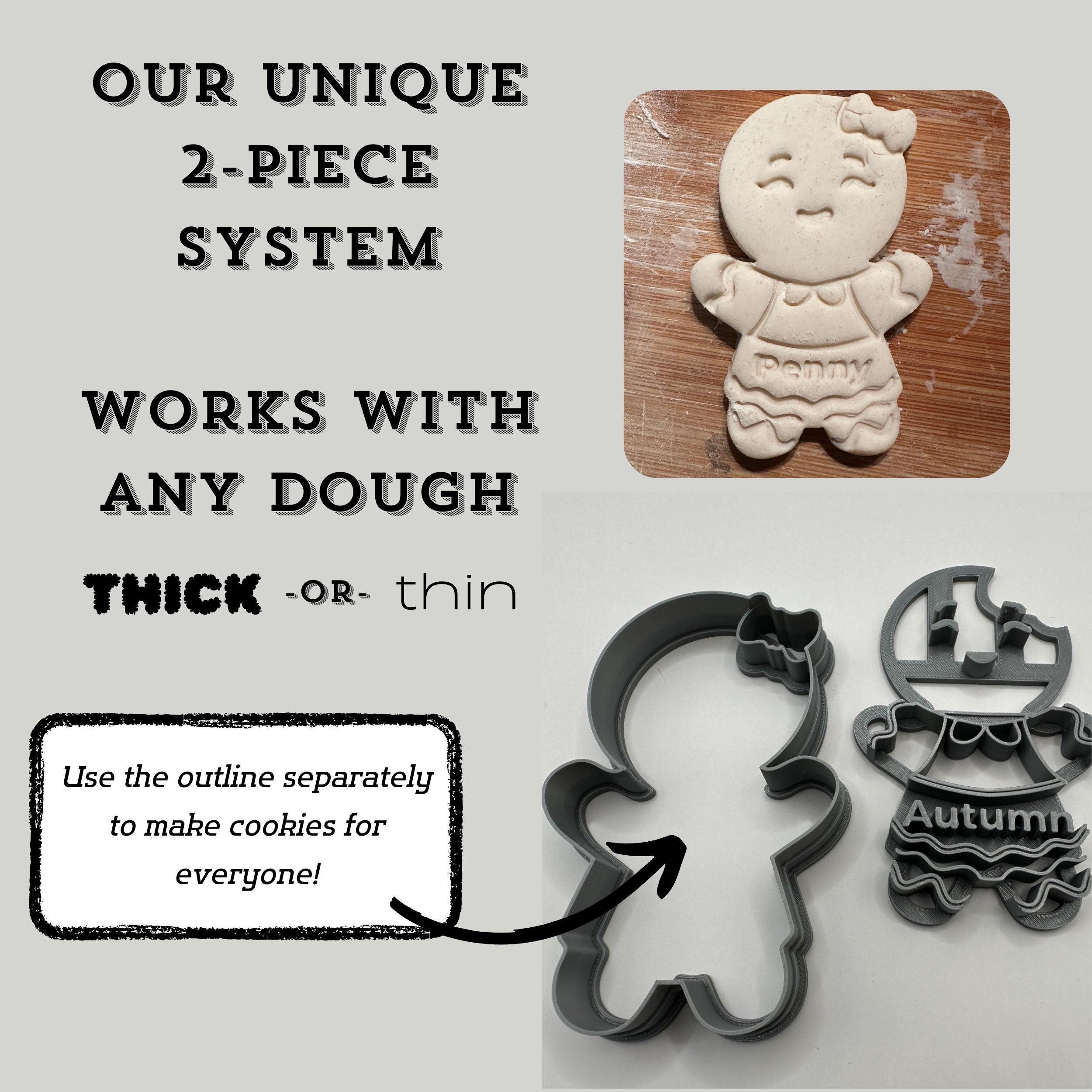 Personalized Family Name Christmas Cookie Cutter - Etsy