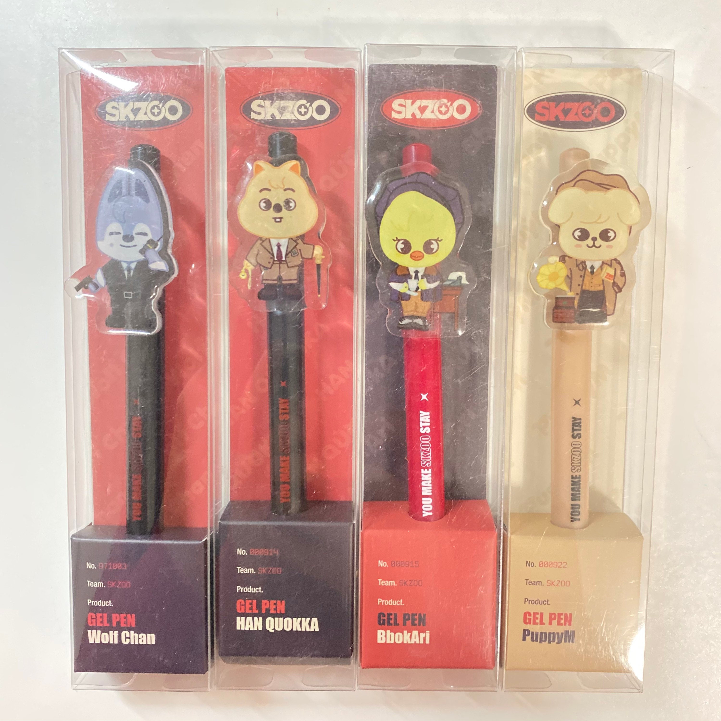 Official Stray Kids SKZOO Character Gel Pens - Etsy