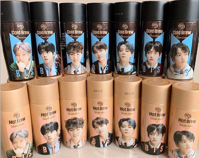 BTS Limited Edition Map of the Soul Version Vanilla Latte & Americano ...