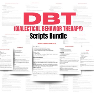 Dialectical Behavior Therapy Questions, Dbt Therapy Interventions, Dbt ...
