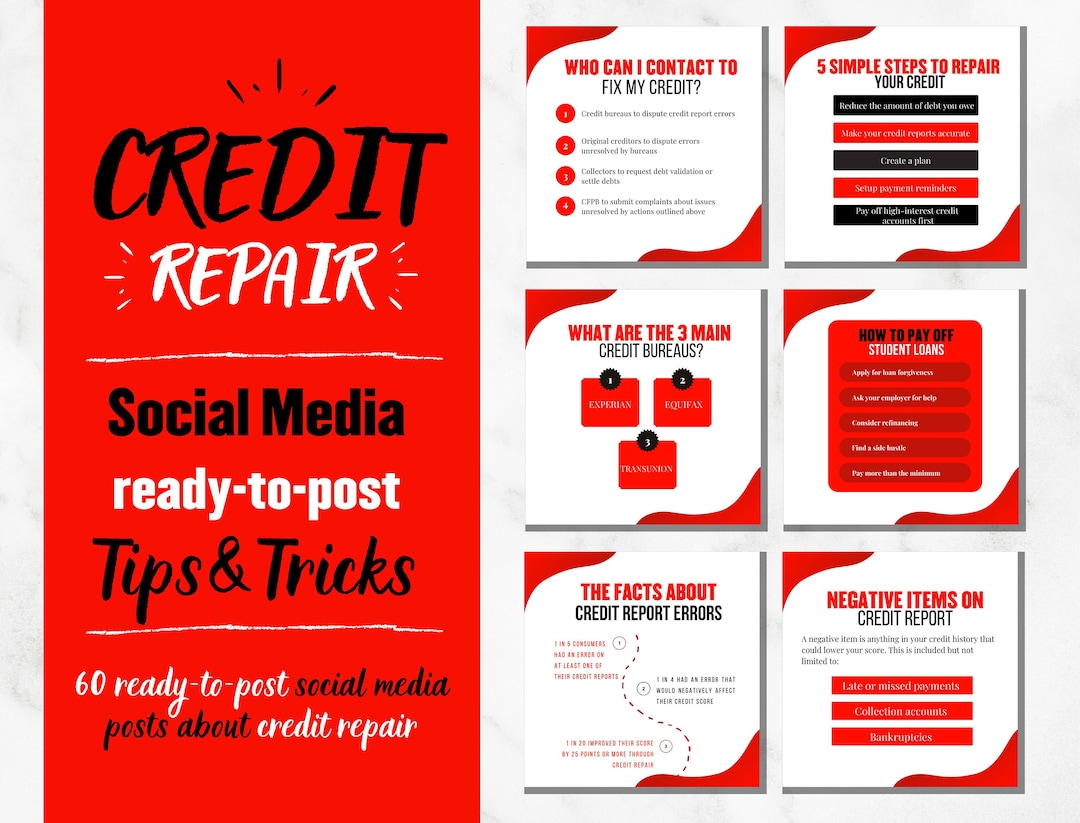 60 Credit Repair Tips, Credit Repair Quotes, Credit Repair Infographics ...