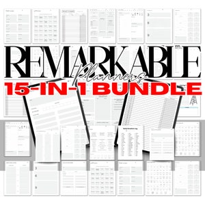 Remarkable 2 Template, Remarkable Planners, Remarkable 2 Digital ...