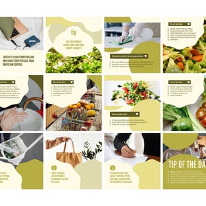 Sustainability Instagram Post, Eco-friendly Instagram Template, Zero ...