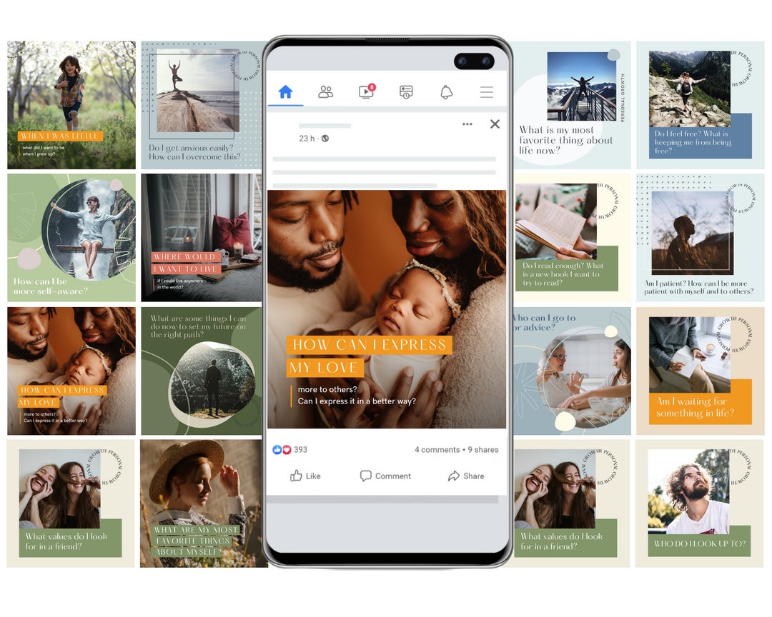 Life Coach Instagram Posts, Life Coach Instagram Template, Life Coach ...